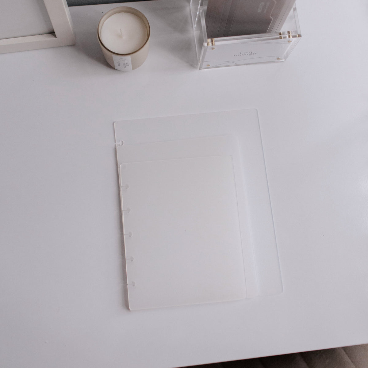 Transparent Covers (Set of 2) | Sticker Album Discbound System – Poi & Hun