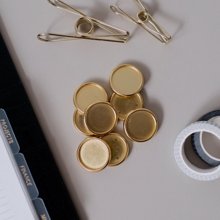 OOPS Plastic Discs for Discbound System - Gold Discs – Poi & Hun