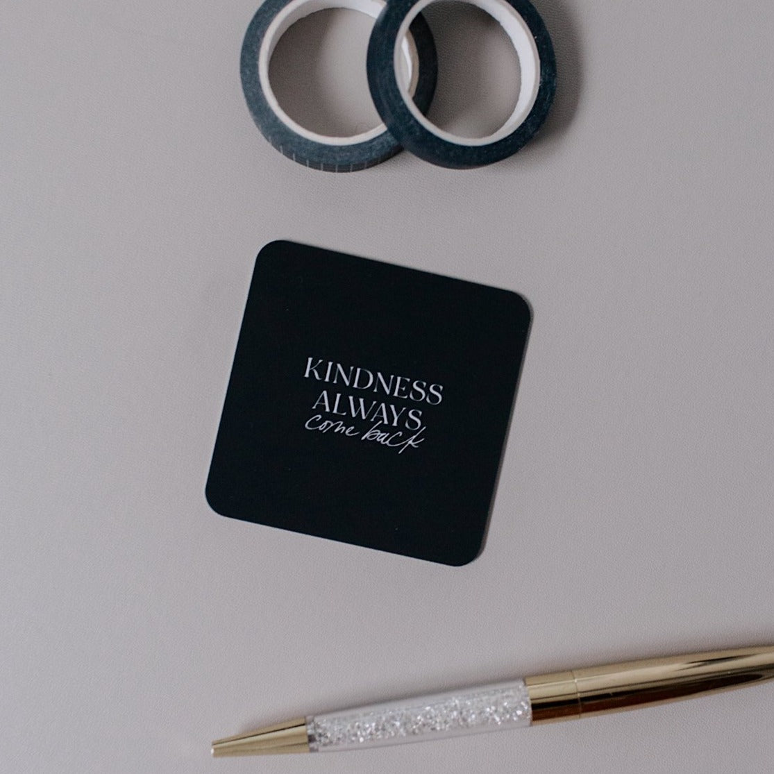 Kindness Always Come Back Note Card – Poi & Hun