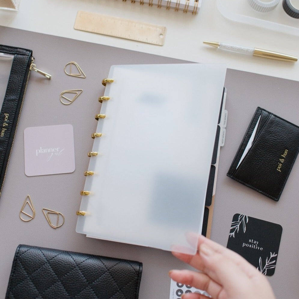 Transparent Covers (Set of 2) | Discbound System – Poi & Hun