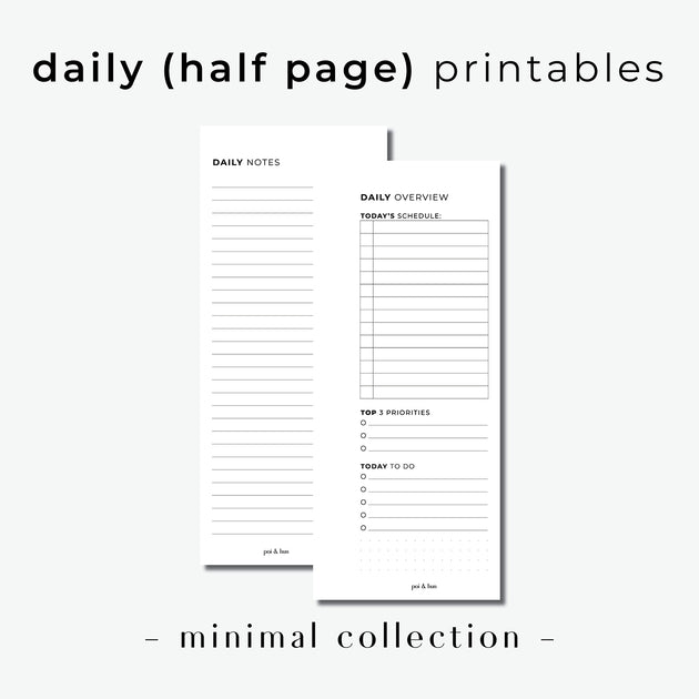 Printables – Poi & Hun