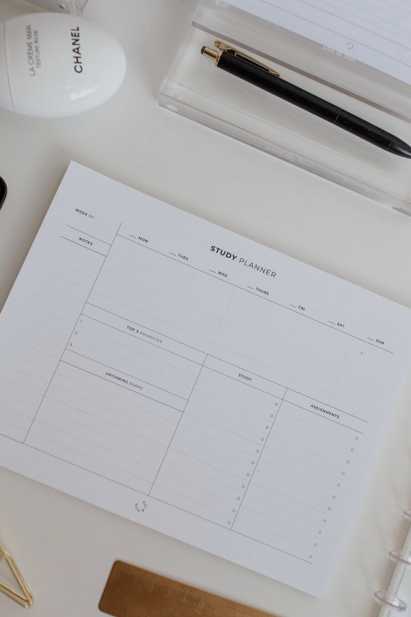 Study Notepad | Classic Happy Planner – Poi & Hun